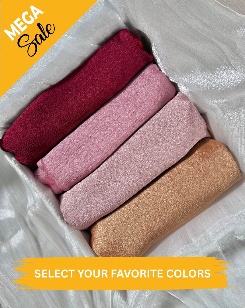 Crinkle Silk - Bundle of 4 – SA Hijabs